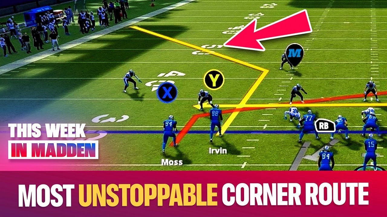 Run THIS Unstoppable Corner Route! This Week In Madden 24! - YouTube