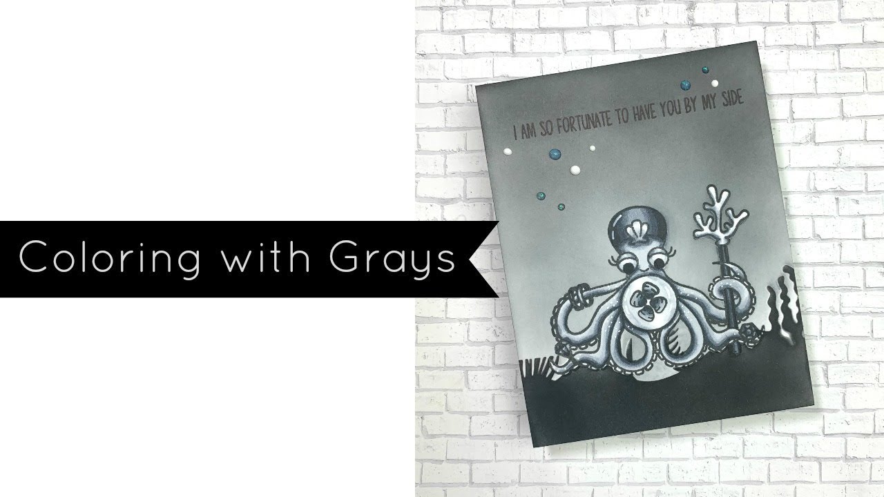 Coloring with Courtney-Coloring with Grays - YouTube