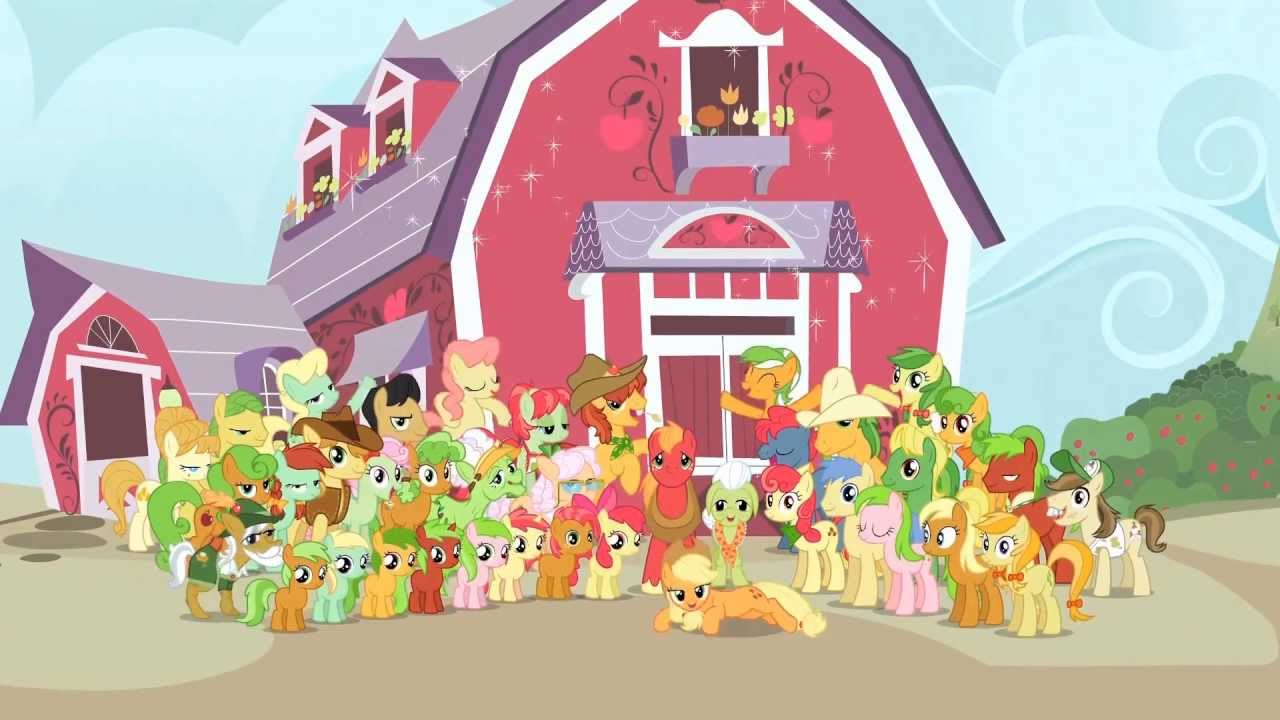 My Little Pony - Raise This Barn - Dub PL HD - YouTube