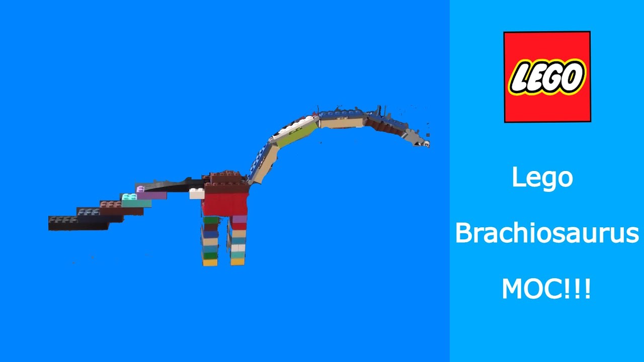 Lego Brachiosaurus Dino MOC!!! - YouTube