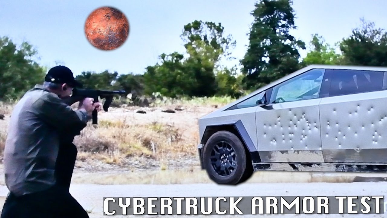 Cybertruck Armor Test - YouTube
