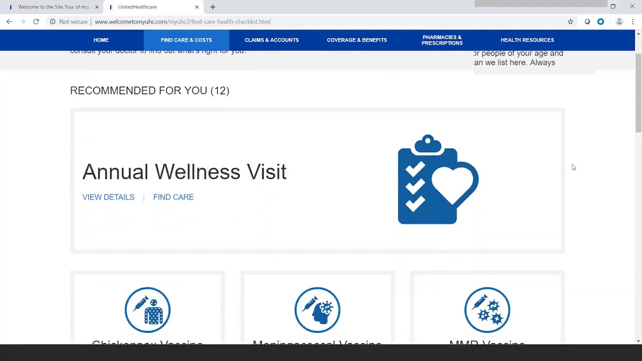 Kessler MyUHC Registration and UHC Tools WebEx - YouTube