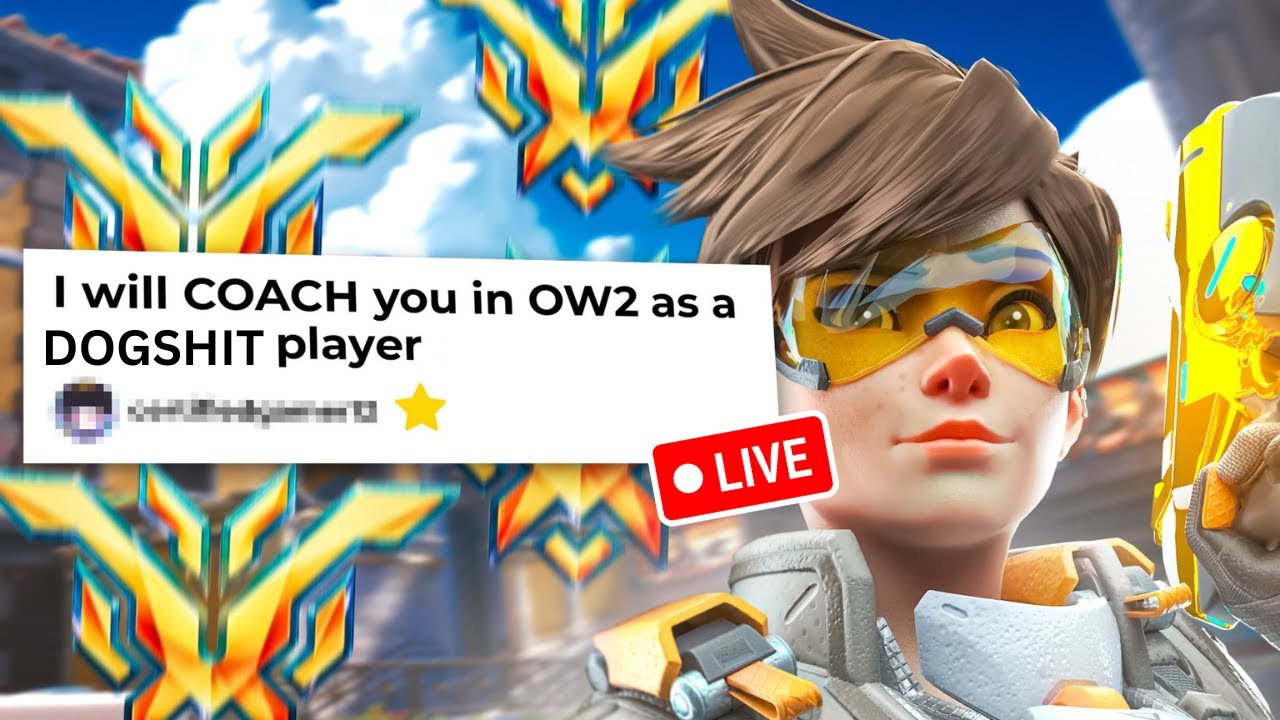 Coaching A Terrible Overwatch Player - YouTube