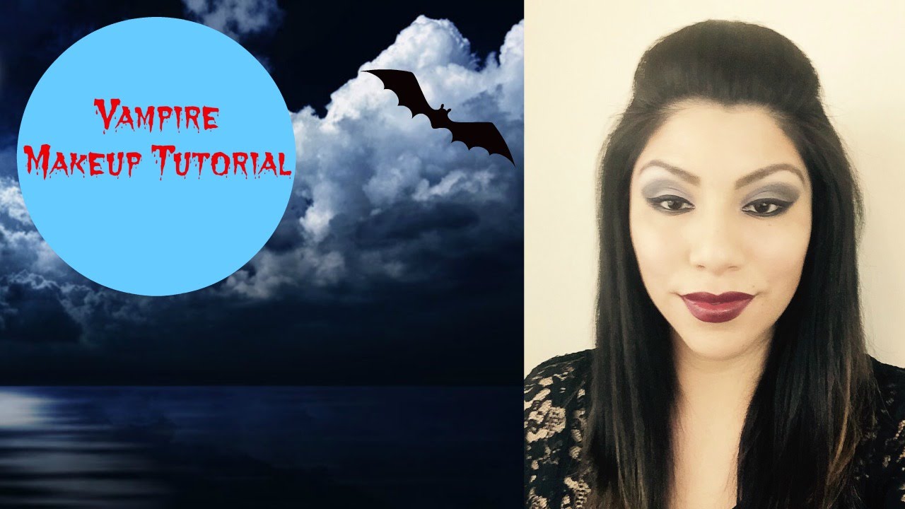 Easy Vampire Makeup Tutorial | Rosey - YouTube