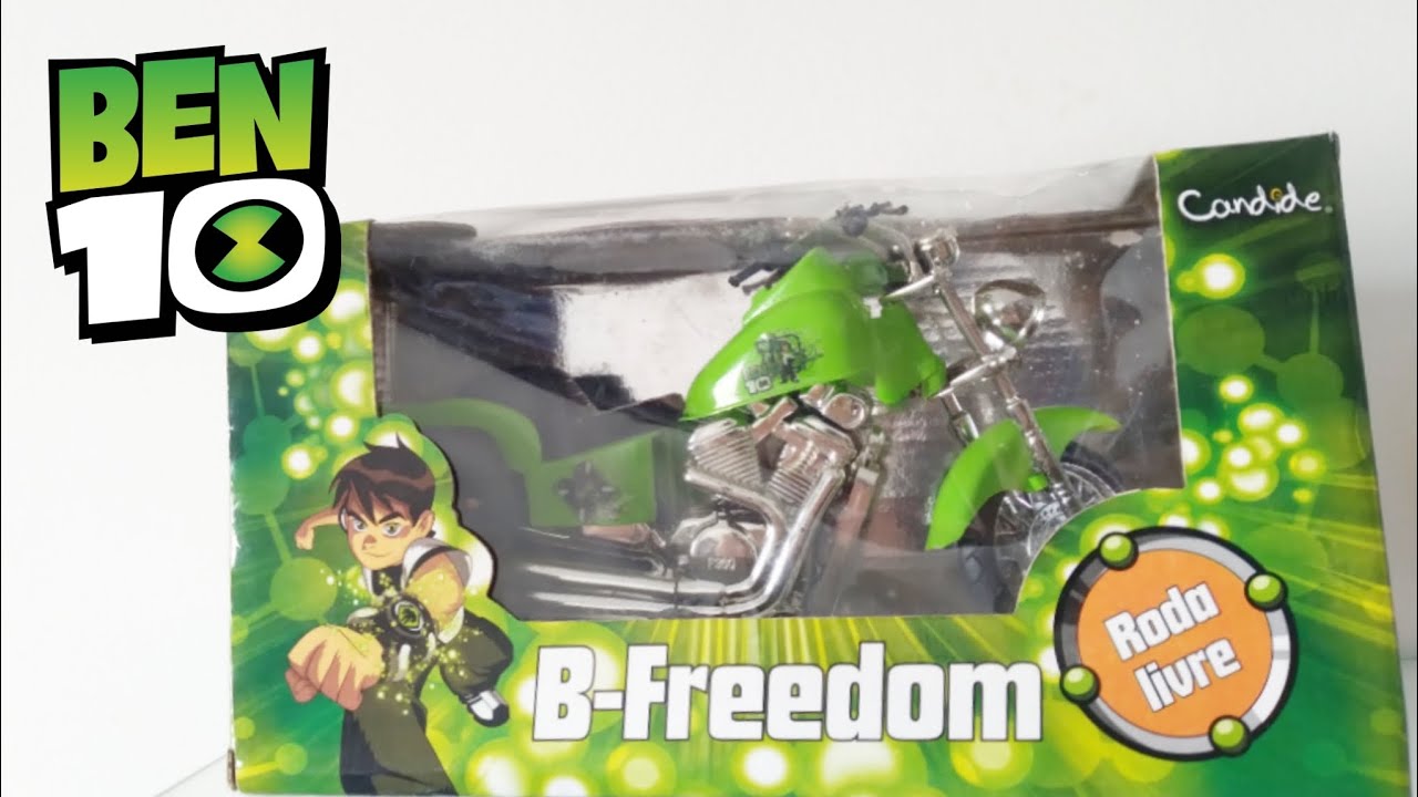 UNBOXING REVIEW B Freedom (Ben 10) Moto do Ben 10 (Salles Ferreira ...