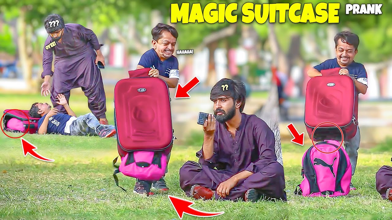 Magic Suitcase PRANK - | @NewTalentOfficial - YouTube