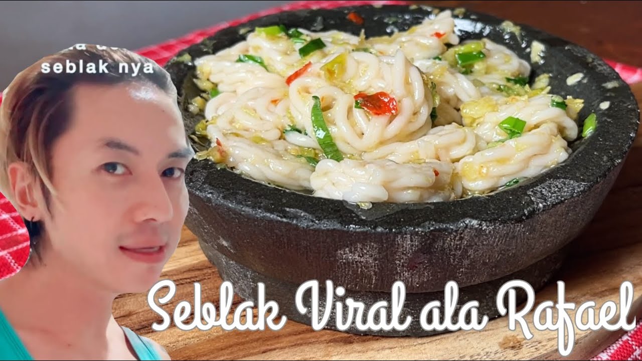 Seblak Viral ala Rafael! Sesuai resep Tiktok! Mantul Banget! - YouTube
