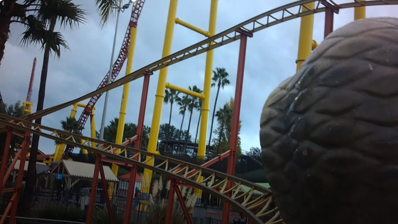 Cobra - Front Row - Six Flags Discovery Kingdom (4K HD POV) - November ...