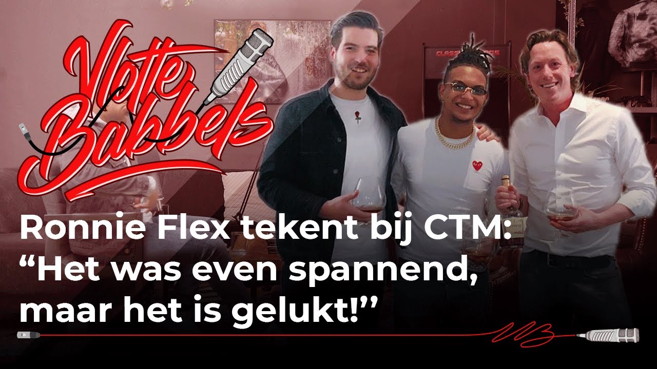Tim Tóth (CTM) - Ronnie Flex tekent bij CTM: “Het was even spannend ...