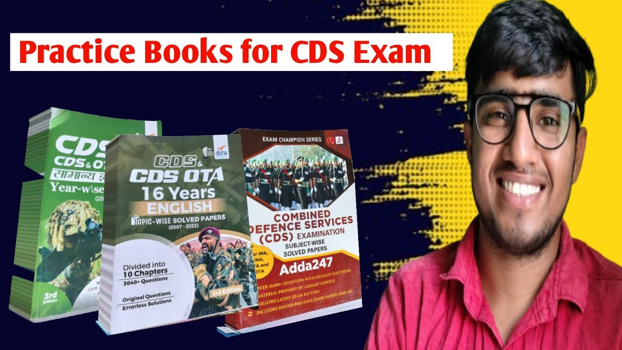 Best Books for cds exam 2023 || CDS BOOKS // CDS , AFCAT , CPPF ...