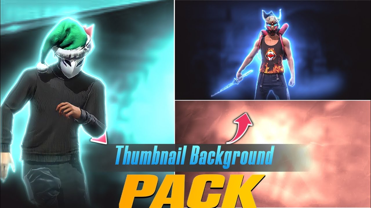 Free Fire Unique Thumbnail Pack || Free Fire Thumbnail Background Pack ...
