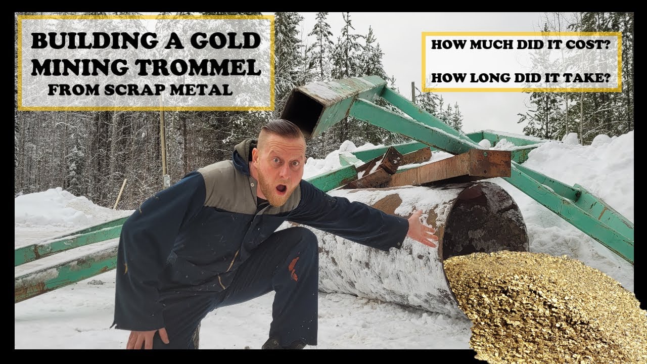 Building A Gold Mining Trommel...Part 1 of 3 - YouTube