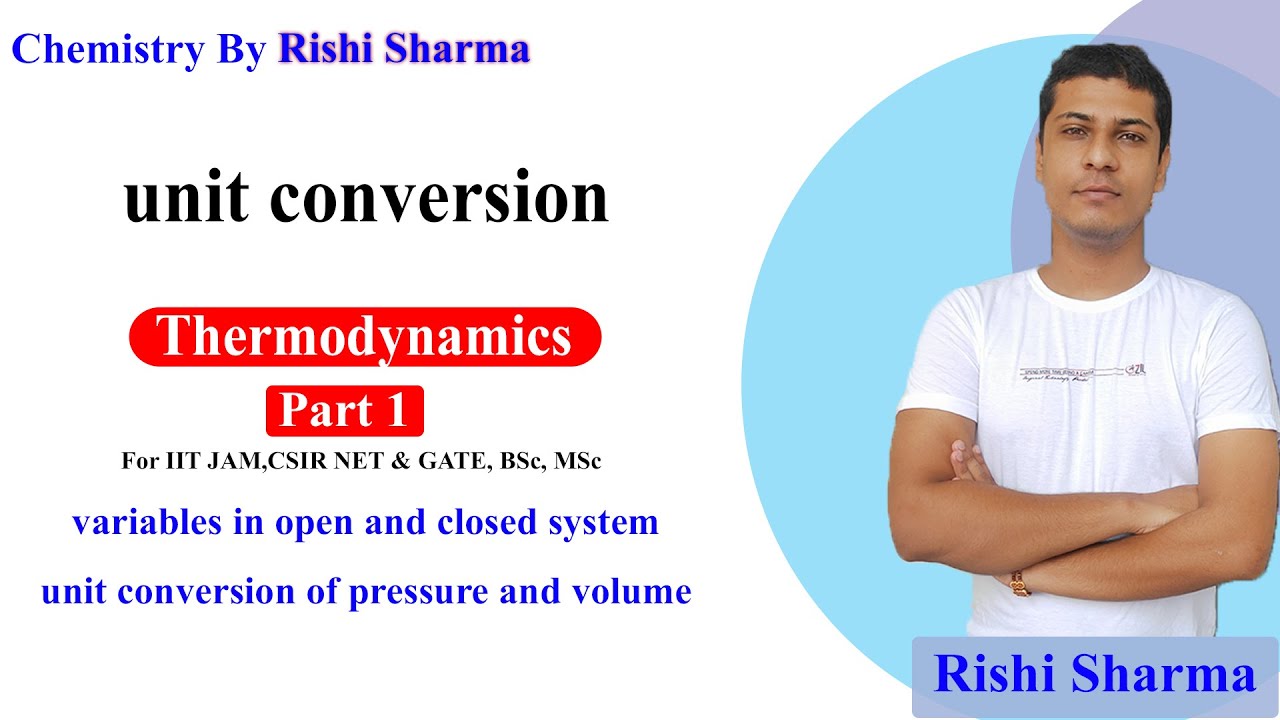 Thermodynamics part 1 | unit conversion and introduction - YouTube