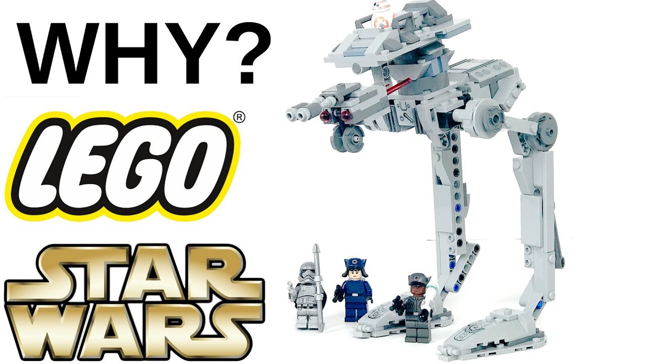 Lego Star Wars First Order AT-ST Review 75201 - YouTube