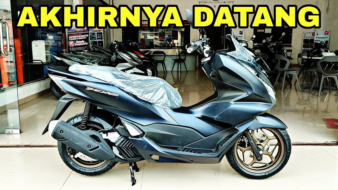 PCX ABS 2023 WARNA MATTE BLUE BARU DATANG DI DAELER RESMI HONDA - YouTube
