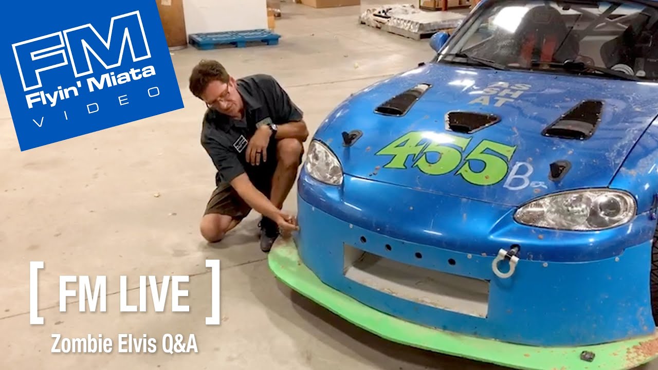 Zombie Elvis V8 Miata Hillclimb Special Q&A (FM Live) - YouTube