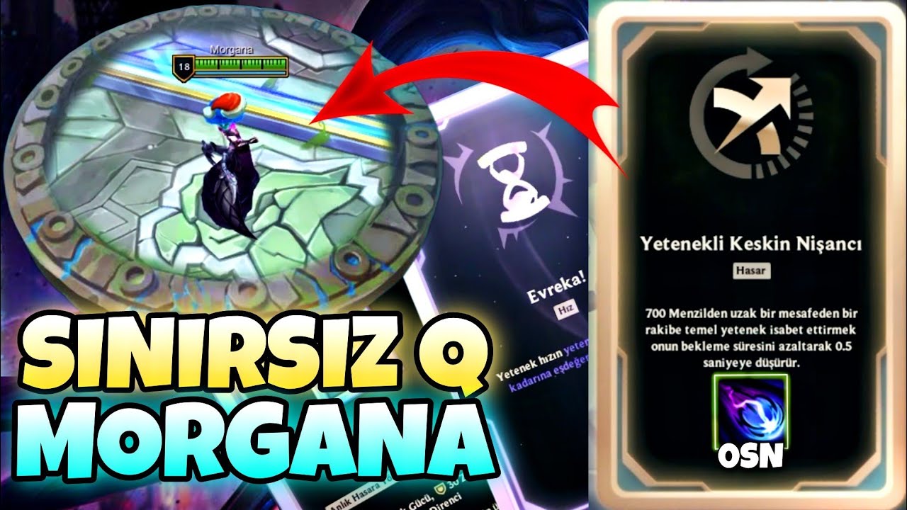 SINIRSIZ Q MORGANA - LOL ARENA MODU - YouTube