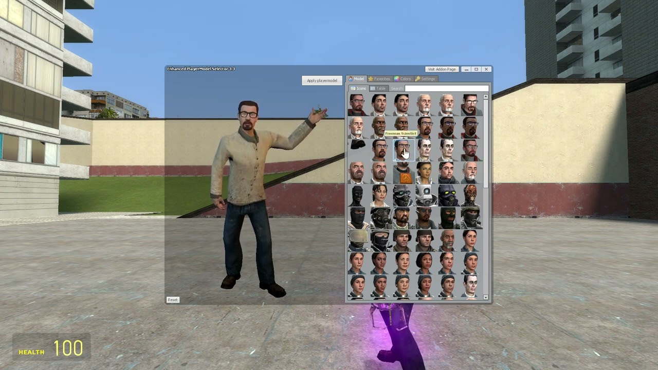 Gordon Freeman player models - YouTube