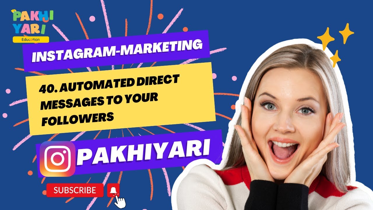 40. Automated Direct Messages To Your Instagram Followers - YouTube