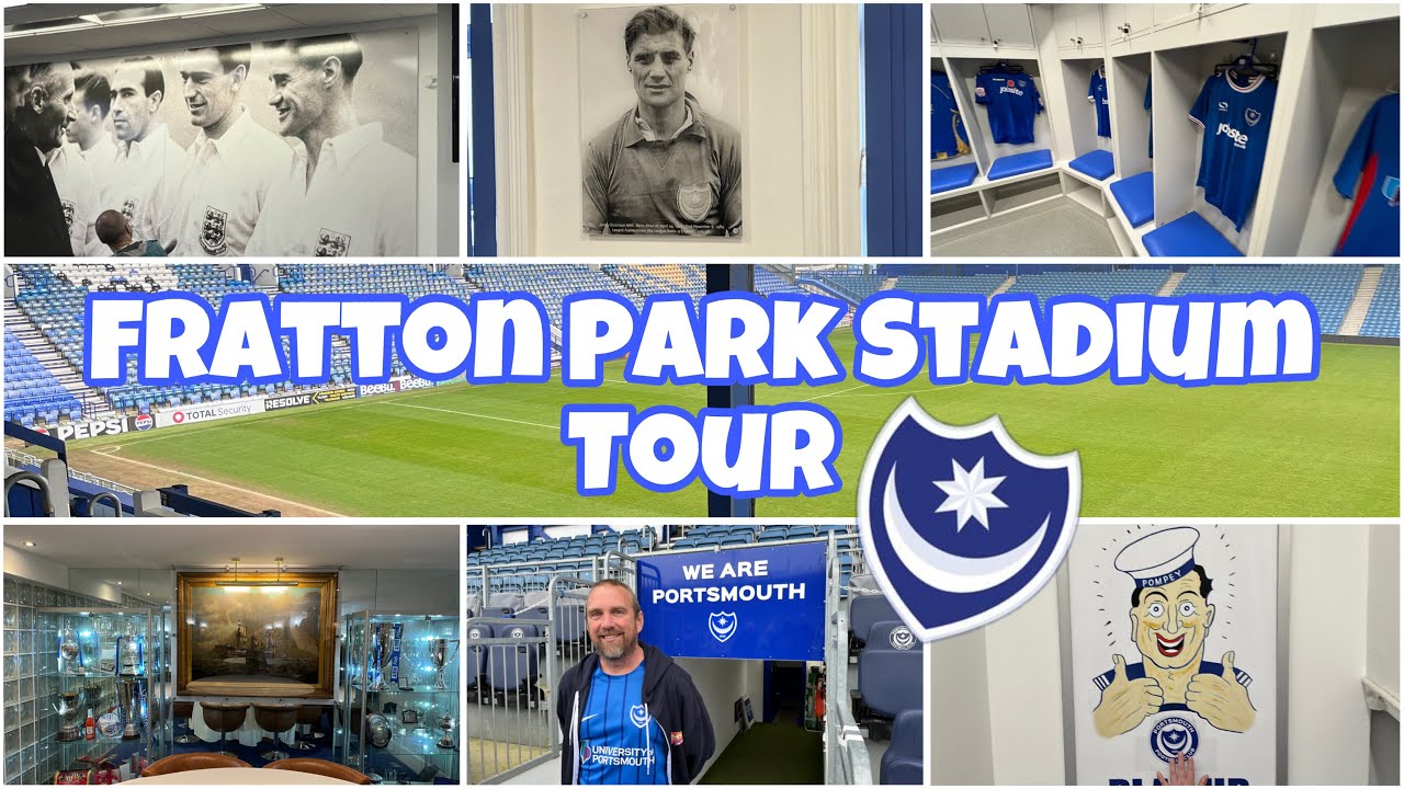 Exploring FRATTON PARK - Portsmouth FC Stadium Tour - YouTube