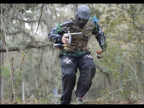 What is a Scenario Paintball Game? - YouTube