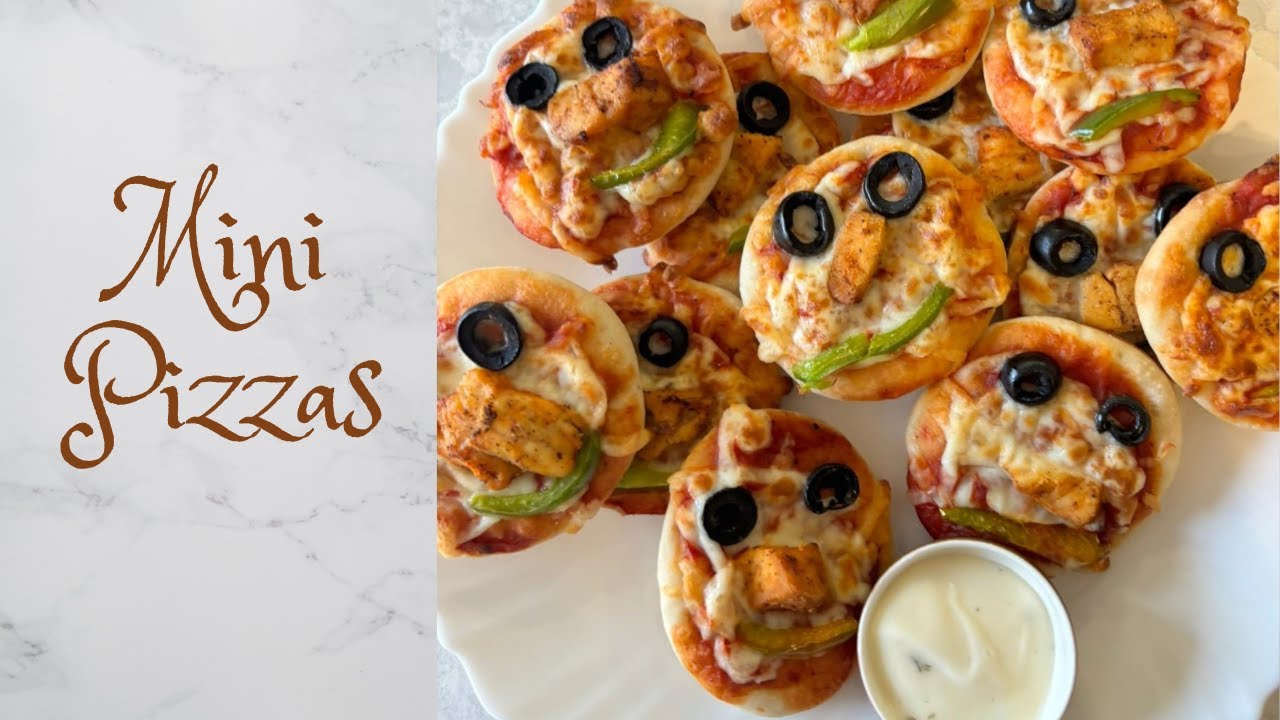Mini Pizza | kids favorite | Lunch Box recipe - YouTube
