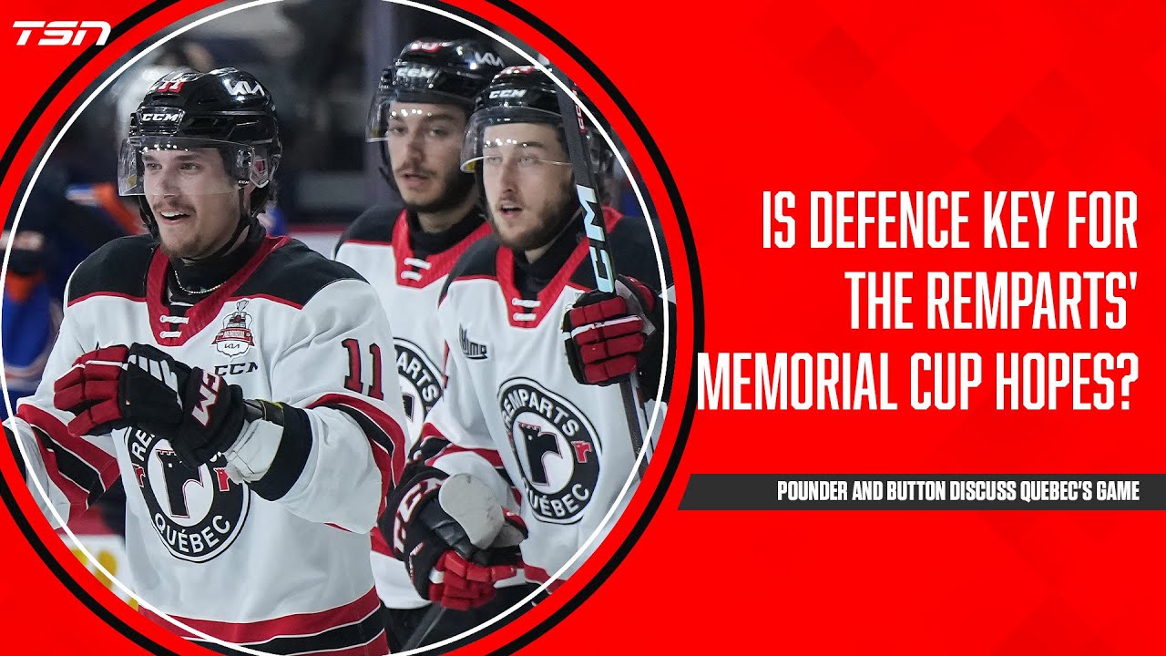 Is the Quebec Remparts defence the key to a Memorial Cup triumph? - YouTube