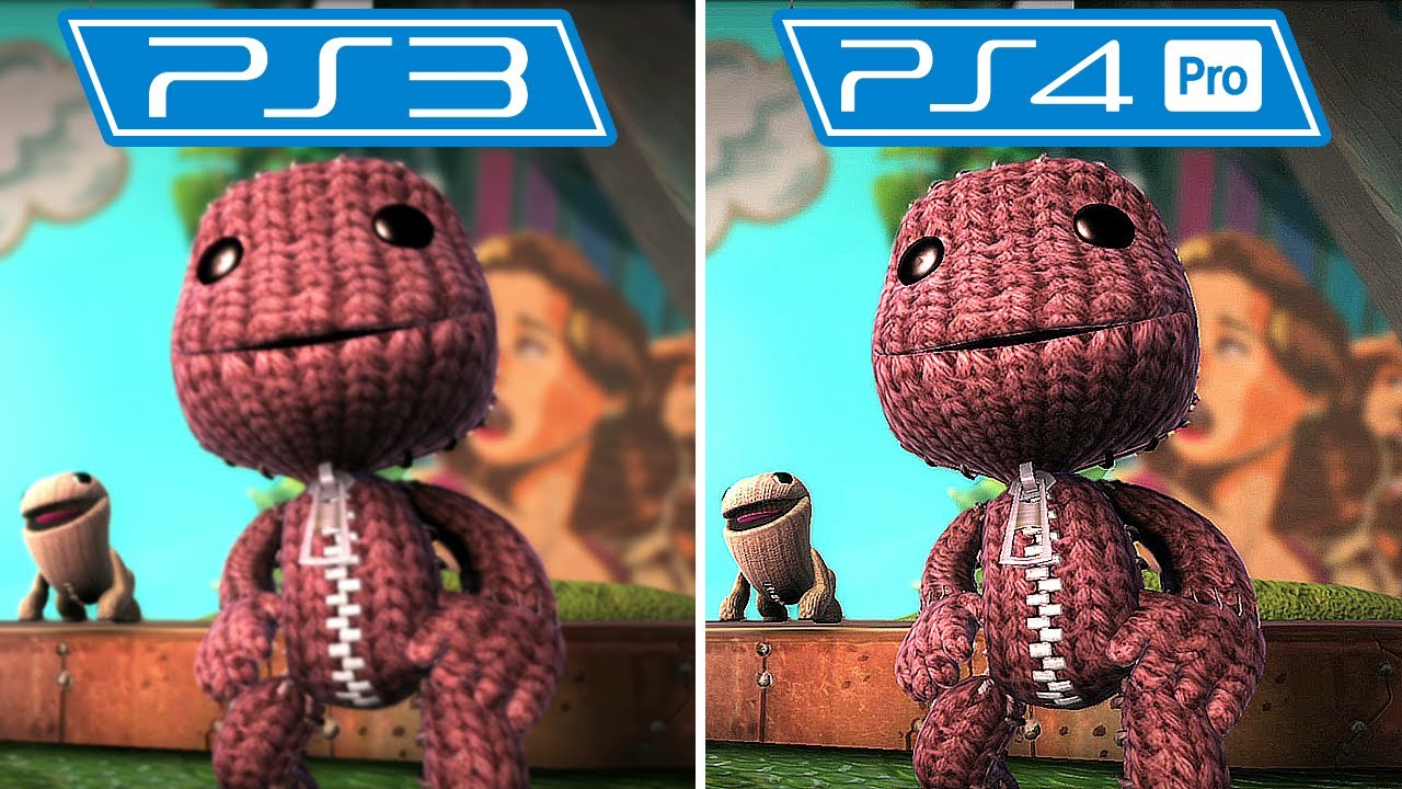 LittleBigPlanet 3 (2014) PS3 vs PS4 Pro (Which one is Better?) - YouTube