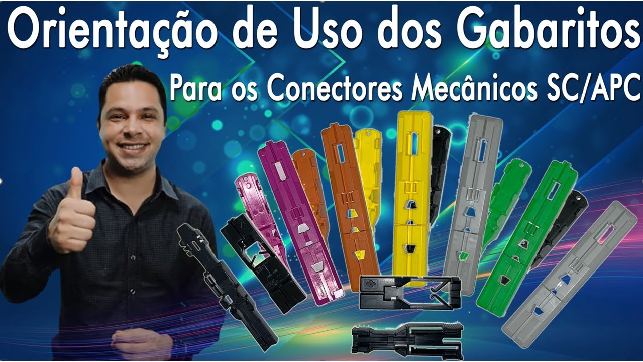 Gabaritos dos conectores mecânicos - YouTube