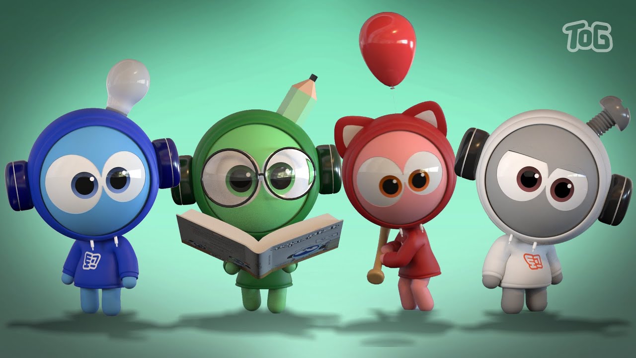 Cute TOG 3D Characters Animation Compilation 02 - YouTube