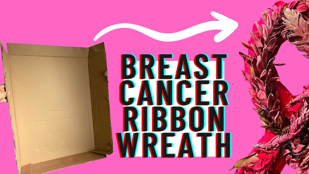 Supporting Breast Cancer Awareness | DIY Pink Ribbon Wreath # ...