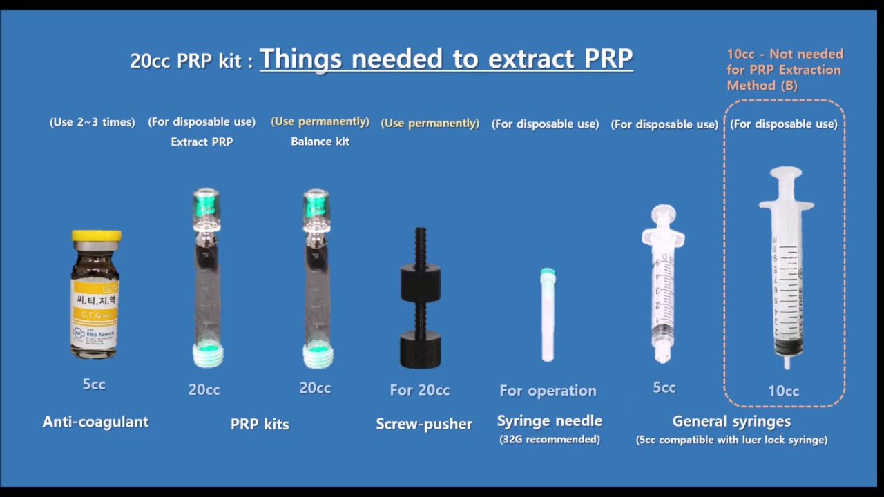 Good morning Bio PRO PRP kit 20cc manual - YouTube