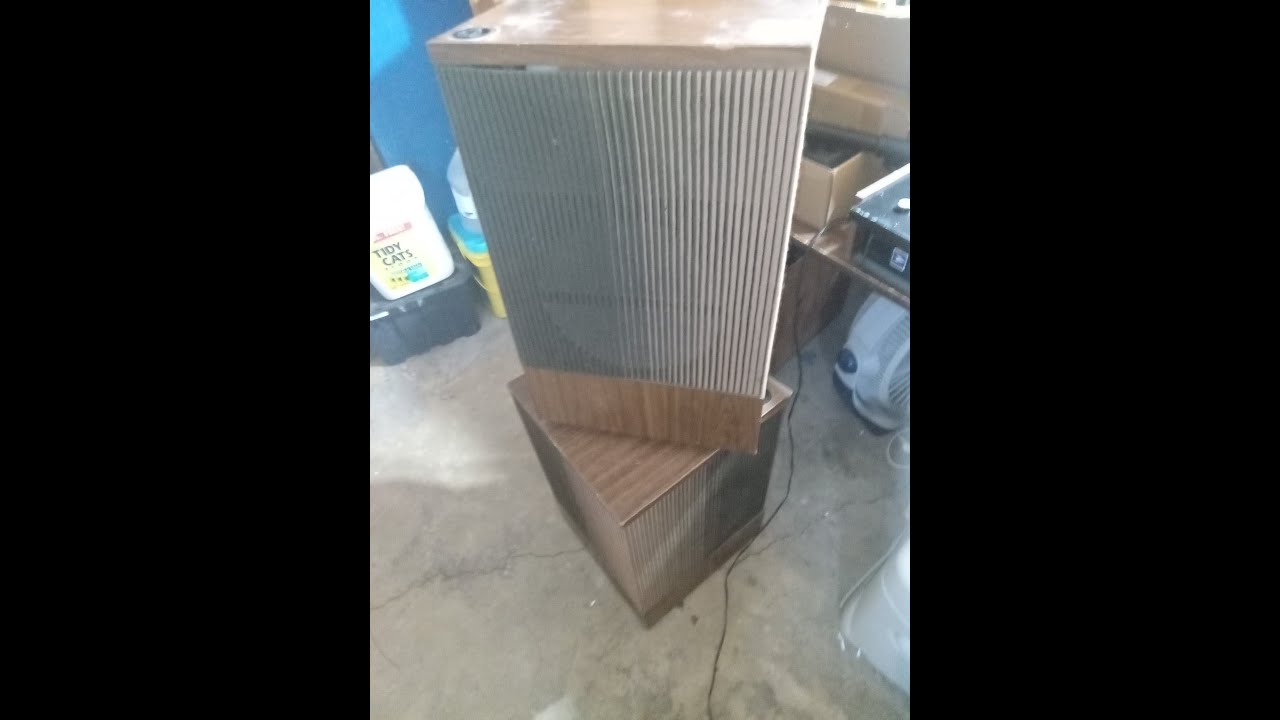 Bose 501 Speakers Parts - YouTube