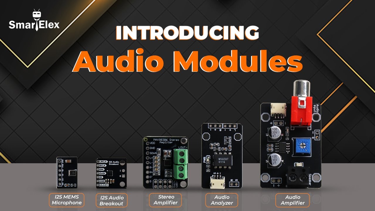SmartElex Audio Modules | Revolutionize Your Audio Projects | Robu.in ...