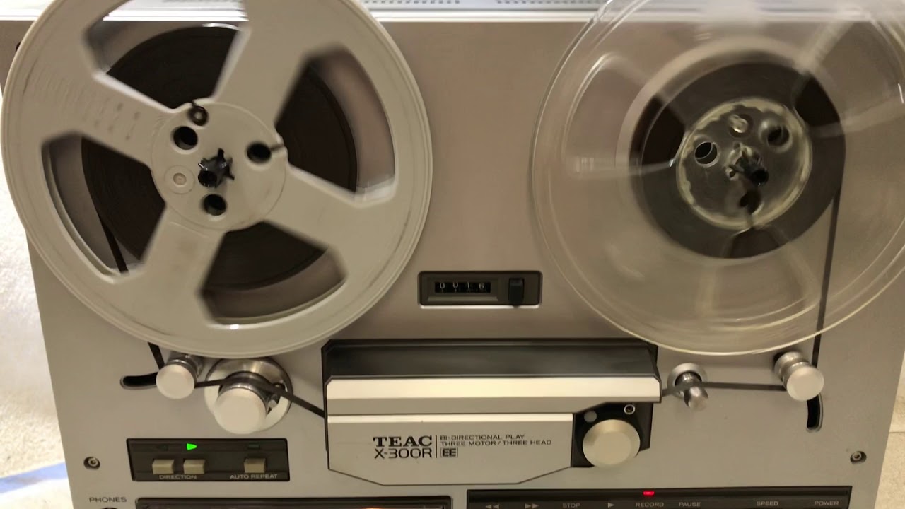 TEAC X 300R - YouTube