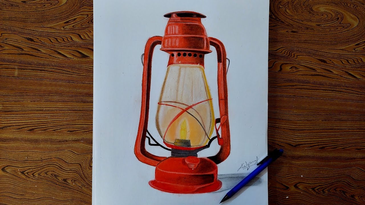 Lantern Drawing - YouTube