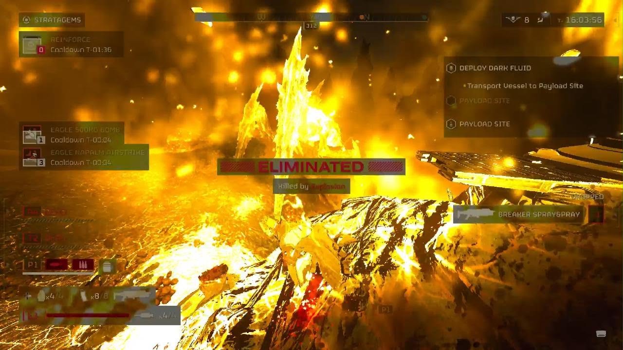 Epic 500kg Bomb FAIL HELLDIVERS 2 - YouTube