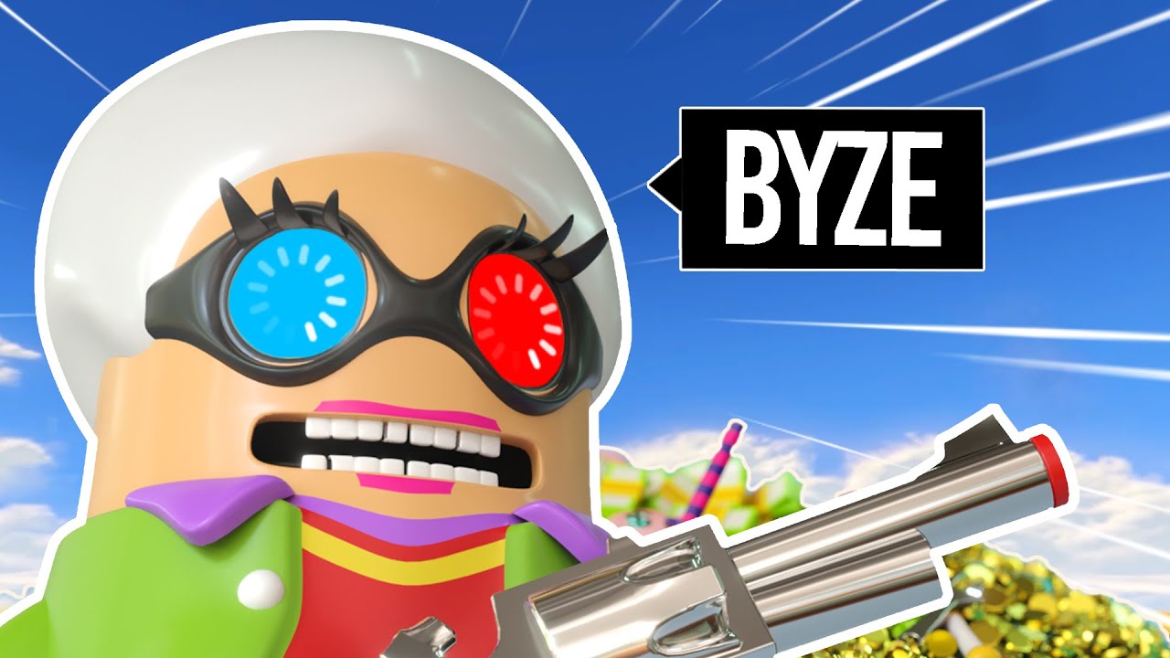 BYZE is battling US & PING on Rubber Bandits - YouTube