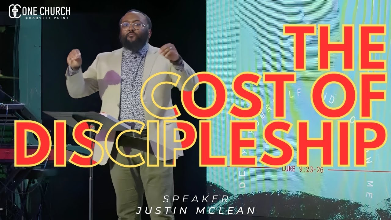 The Cost Of Discipleship | Justin Mclean - YouTube