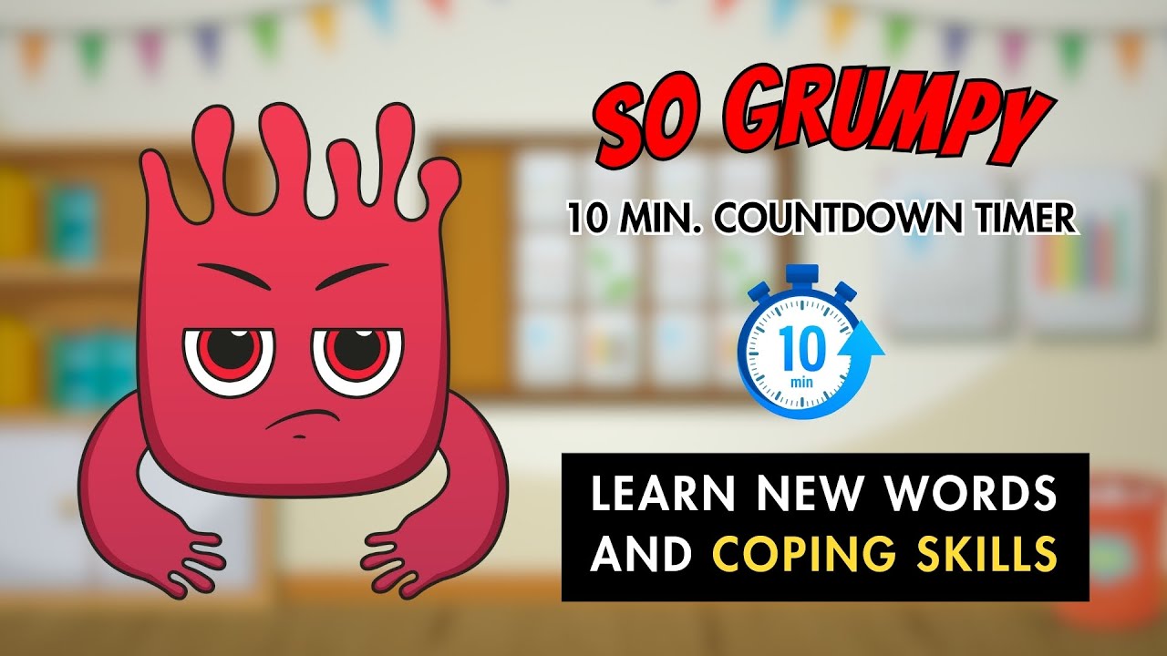 10-Minute Timer: Learn Fun Words for Anger + Coping Skills | EmoBuddies ...