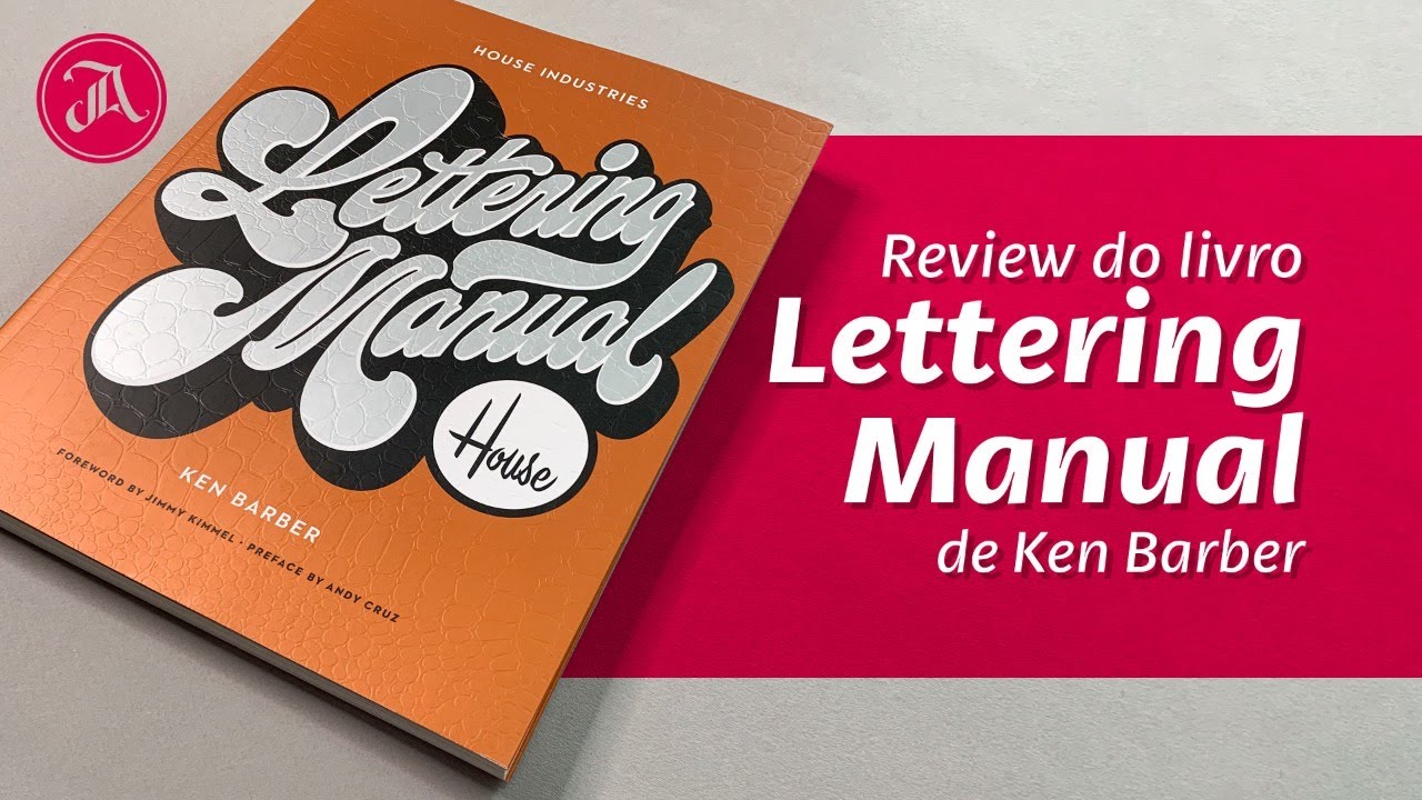 Review do livro Lettering Manual do Ken Barber - YouTube