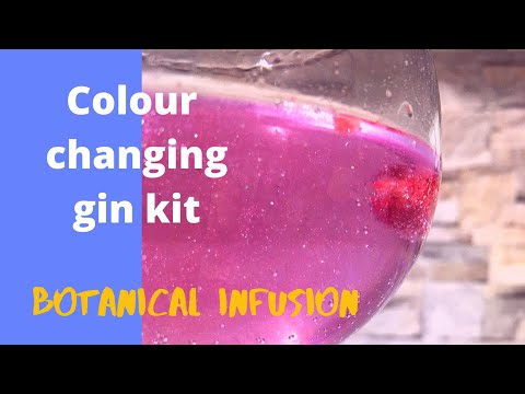 Colour changing gin kit - Botanical infusion