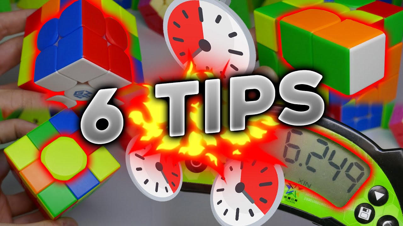 [TUTO FR] 6 Astuces Pour S'améliorer Au Rubik's Cube ! - YouTube
