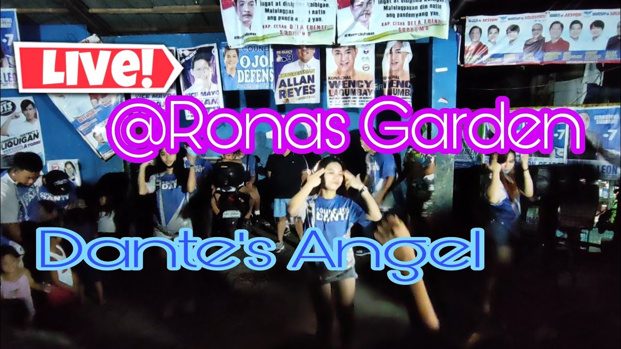 Dante's Angel | Live @Ronas Garden - YouTube