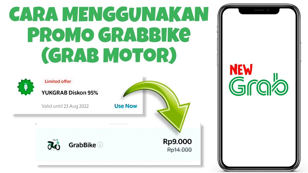 CARA MENGAKTIFKAN PROMO GrabBike (Grab Motor)‼️ - YouTube