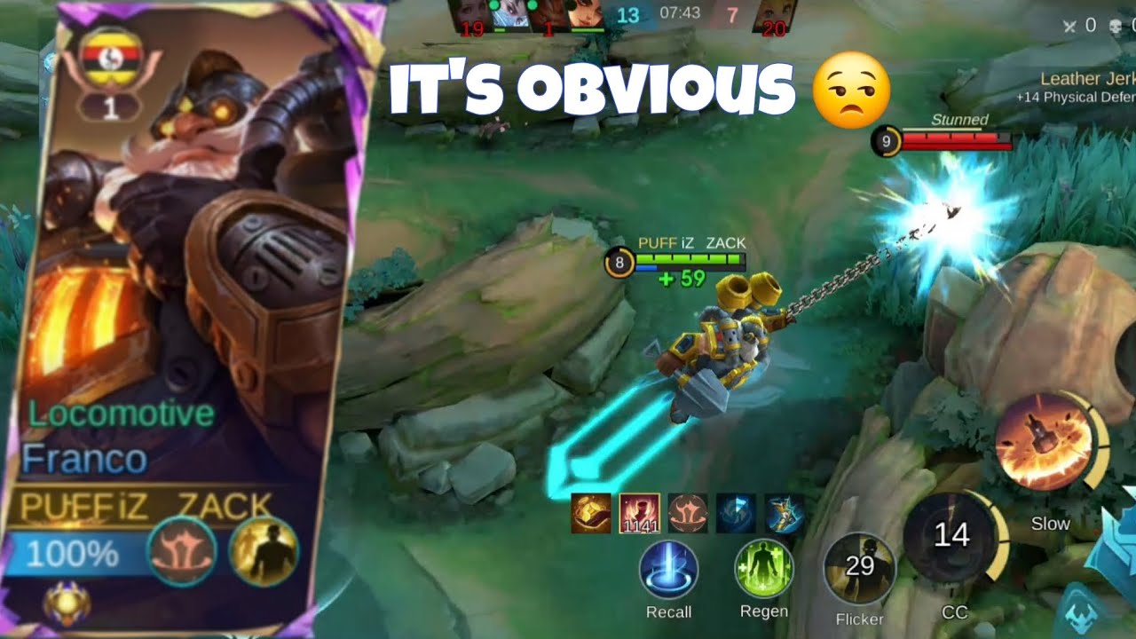 YOU CANT HIDE | FRANCO HOOK | MOBILE LEGENDS BANG BANG - YouTube