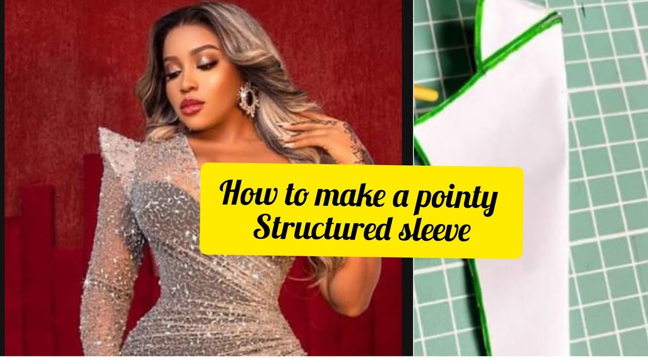 HOW TO MAKE A POINTY STRUCTURED SLEEVE/BASIC SLEEVE/TRENDING SLEEVE ...