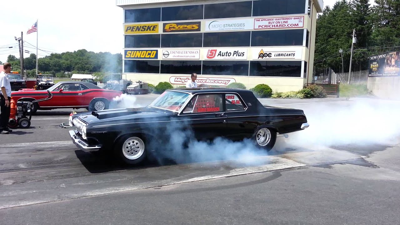 1963 dodge 330 stage II max wedge - YouTube