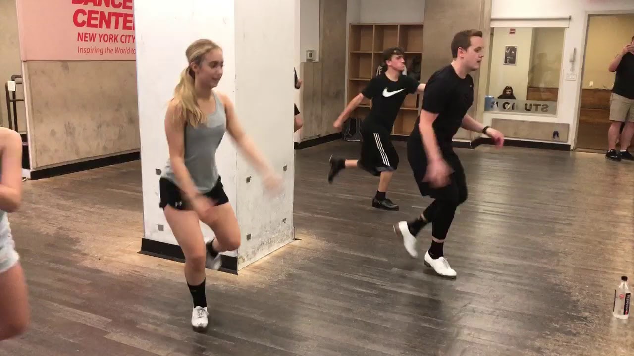 Broadway Dance Center 5/26 intermediate Tap Aaron Parkhurst - YouTube