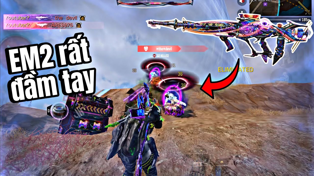 COD MOBILE | SÚNG TRƯỜNG EM2 ĐƯỢC BUFF CÙNG VỚI GUNSMITH RẤT ĐẦM TAY ...